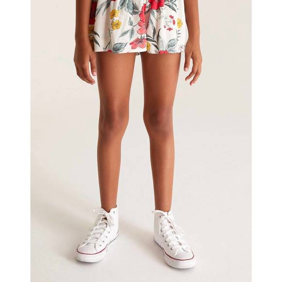 Z Supply | Bottoms | New Z Supply Girls Day Trip Floral Shorts In White ...